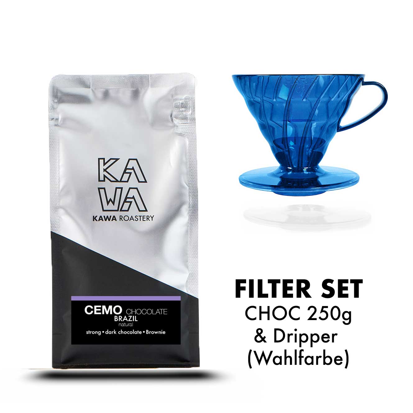 Chocolate + Dripper Set • kawam.eu